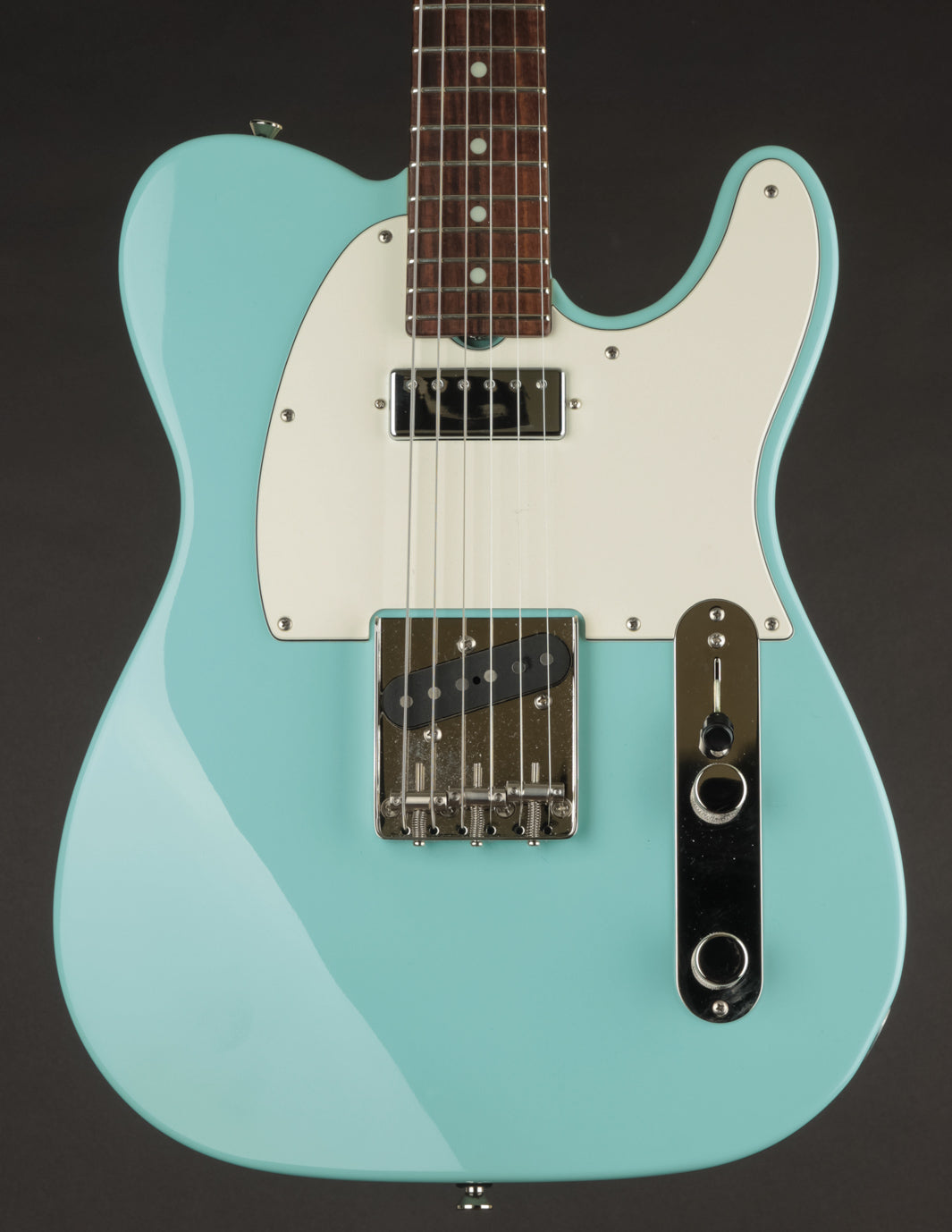 2019 Grosh NOS VT Reverse Daphne Blue | The Music Emporium