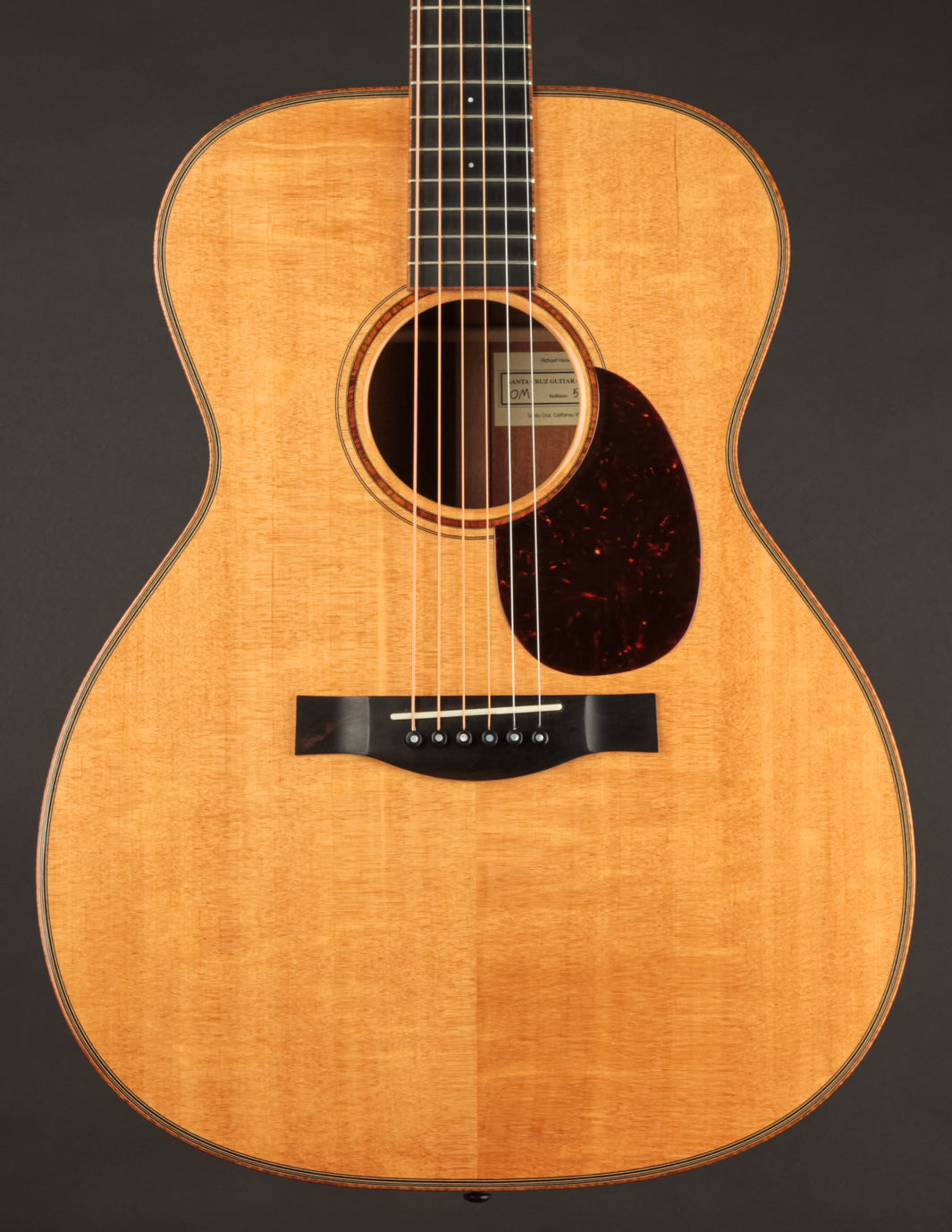2015 Santa Cruz OM Mahogany | The Music Emporium