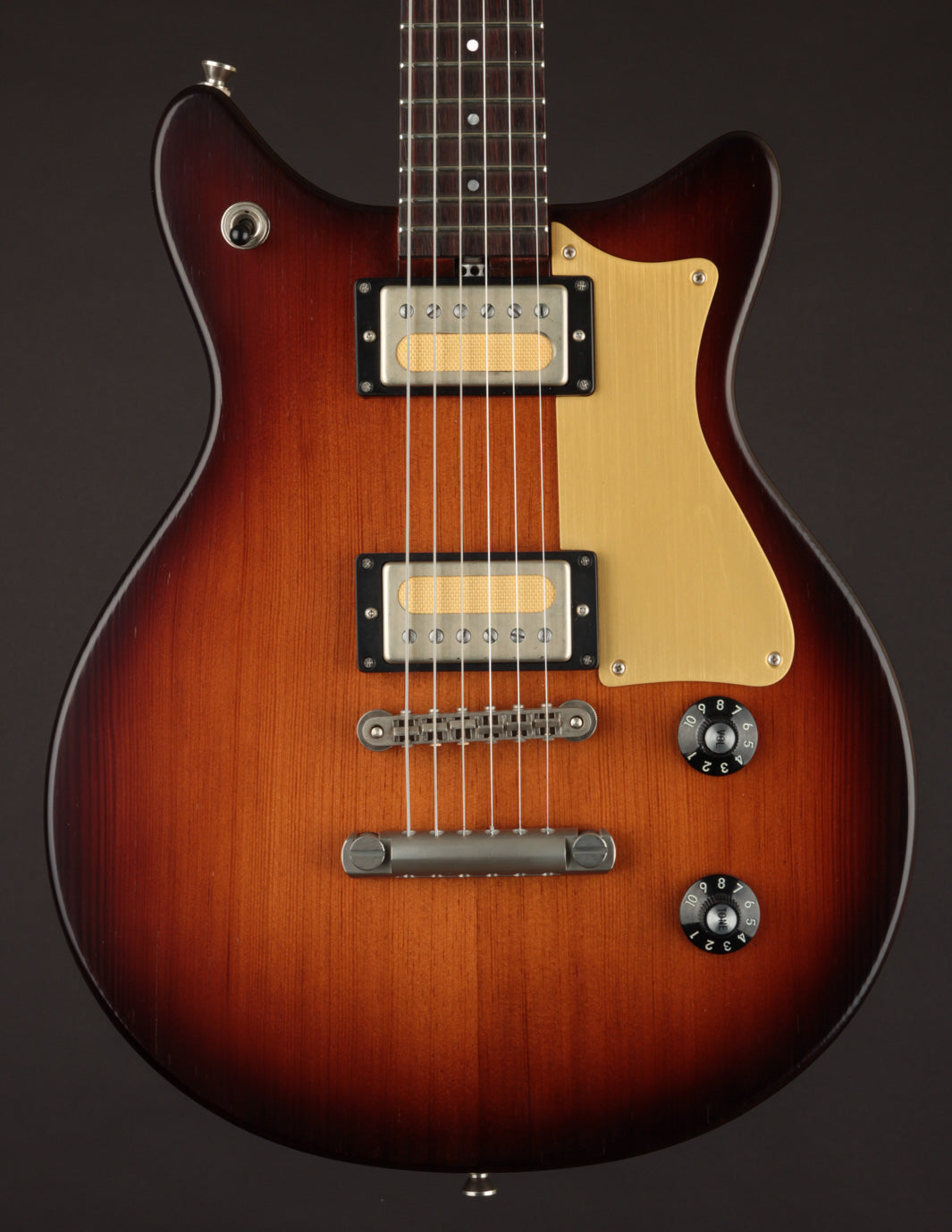 Healy Growler Sunburst w/ Gemini Humbuckers | The Music Emporium