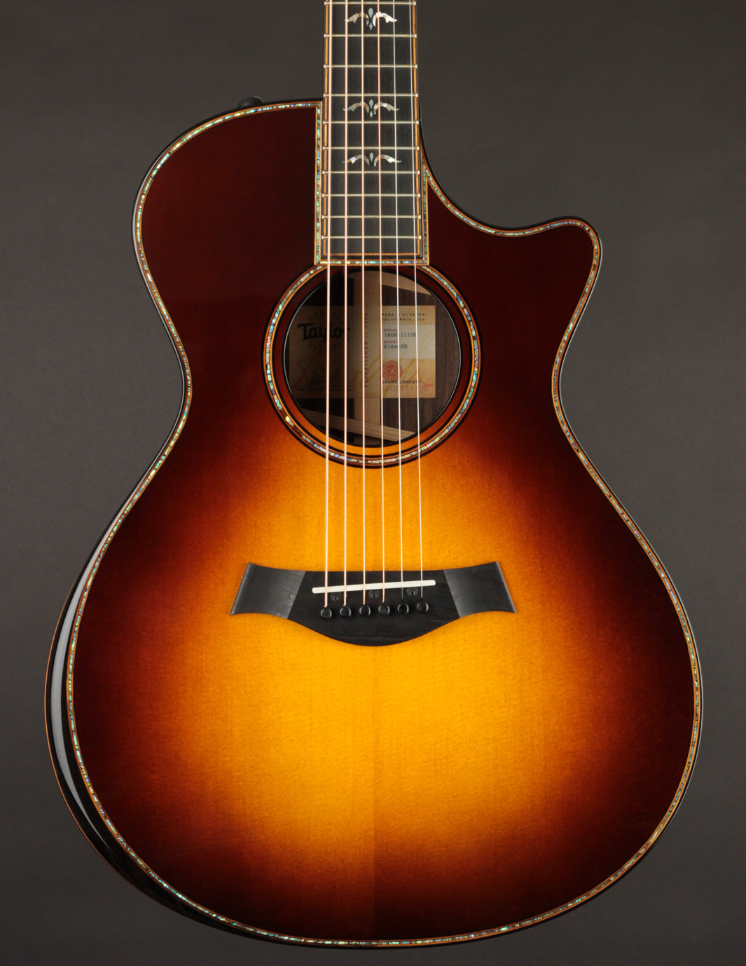 Taylor 912CE Sunburst w/ Bevel | The Music Emporium